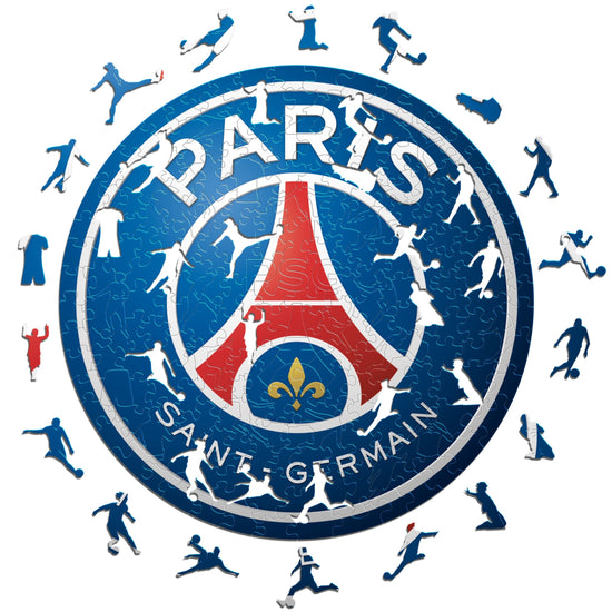 Logo PSG FC® - Puzzle Officiel en Bois – Iconic Puzzles FR